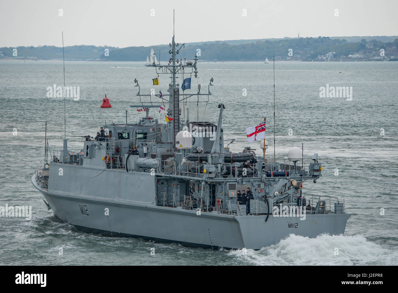 HMS Shoreham (M112 Stock Photo - Alamy