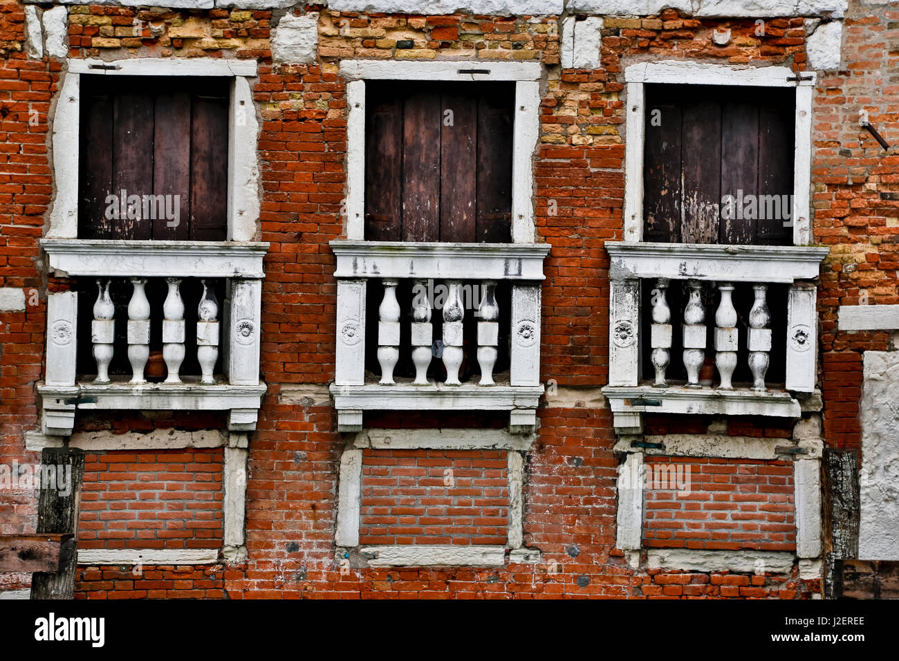 Old and colorful doorways and windows in Venice Italy Stock Photo - Alamy