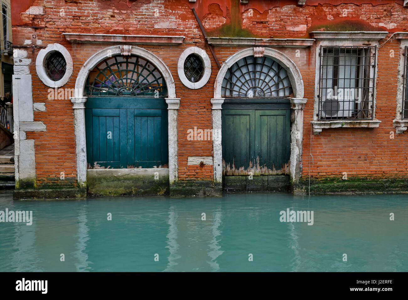 Old and colorful doorways and windows in Venice Italy Stock Photo - Alamy