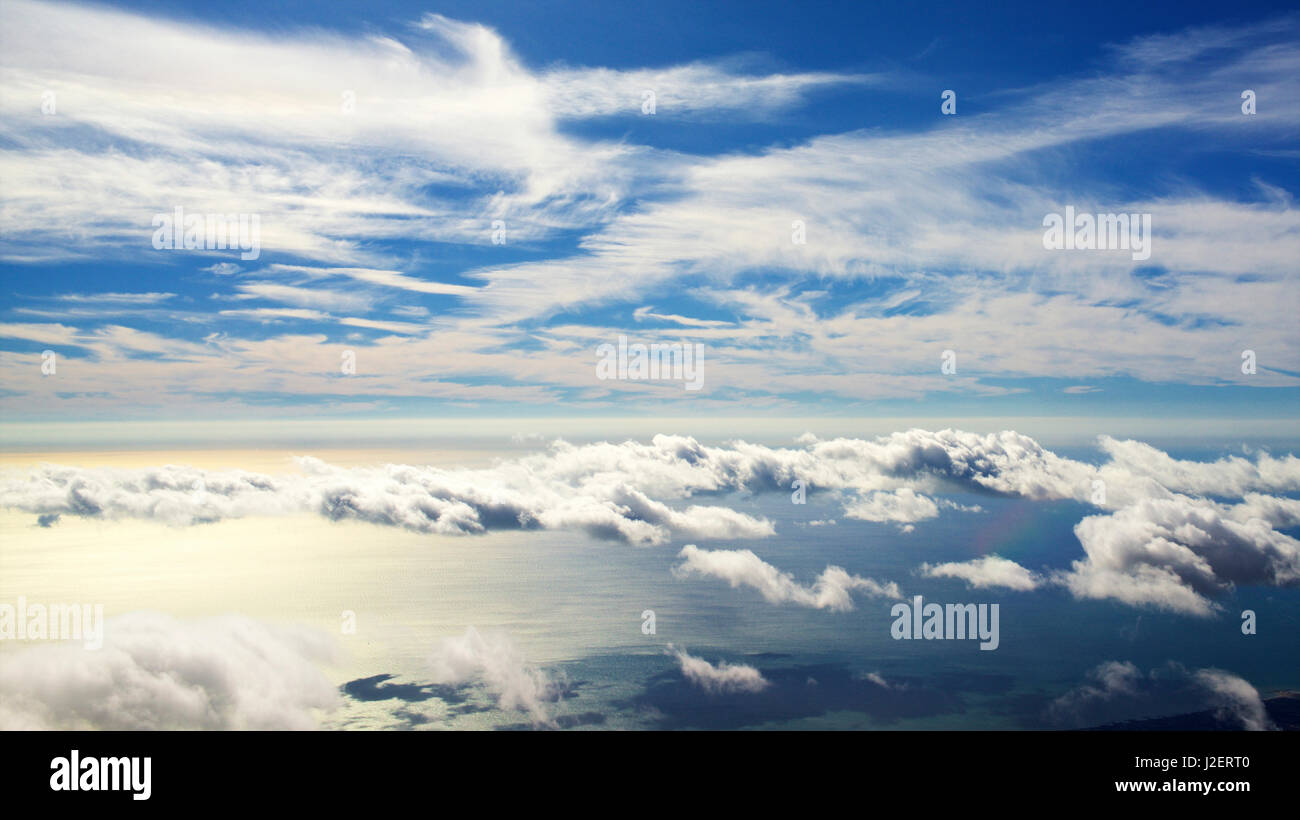 Italy, taking off from Rome Fiumicino FCO international airport Stock ...