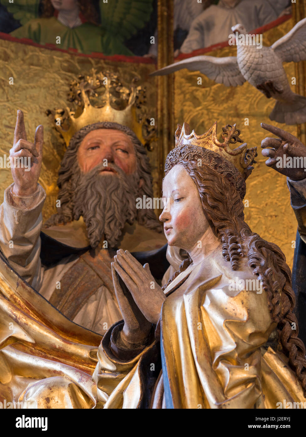 Famous altar (Maria Kronung Altar, Pacheraltar) by carver and artist ...