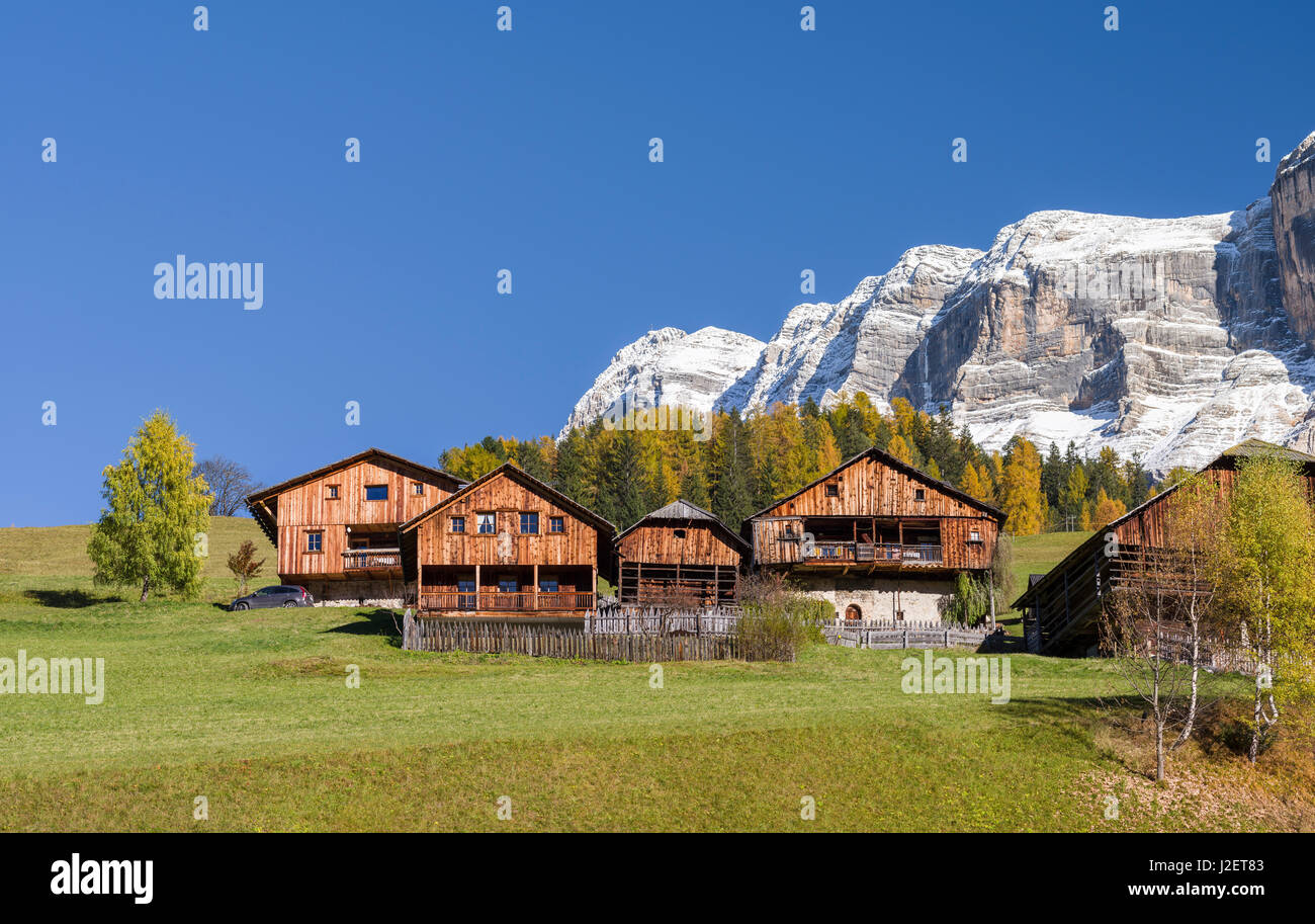 Sankt Leonhard, San Leonardo, part of Abtei, Badia in Gader Valley, Val ...