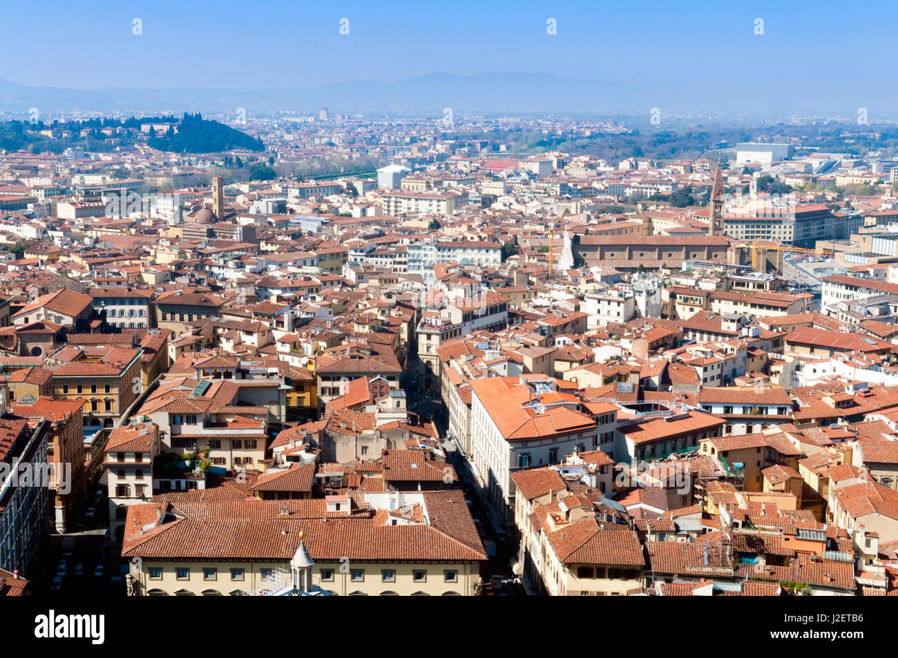 View over Florence from the Duomo, UNESCO World Heritage Site, Florence ...
