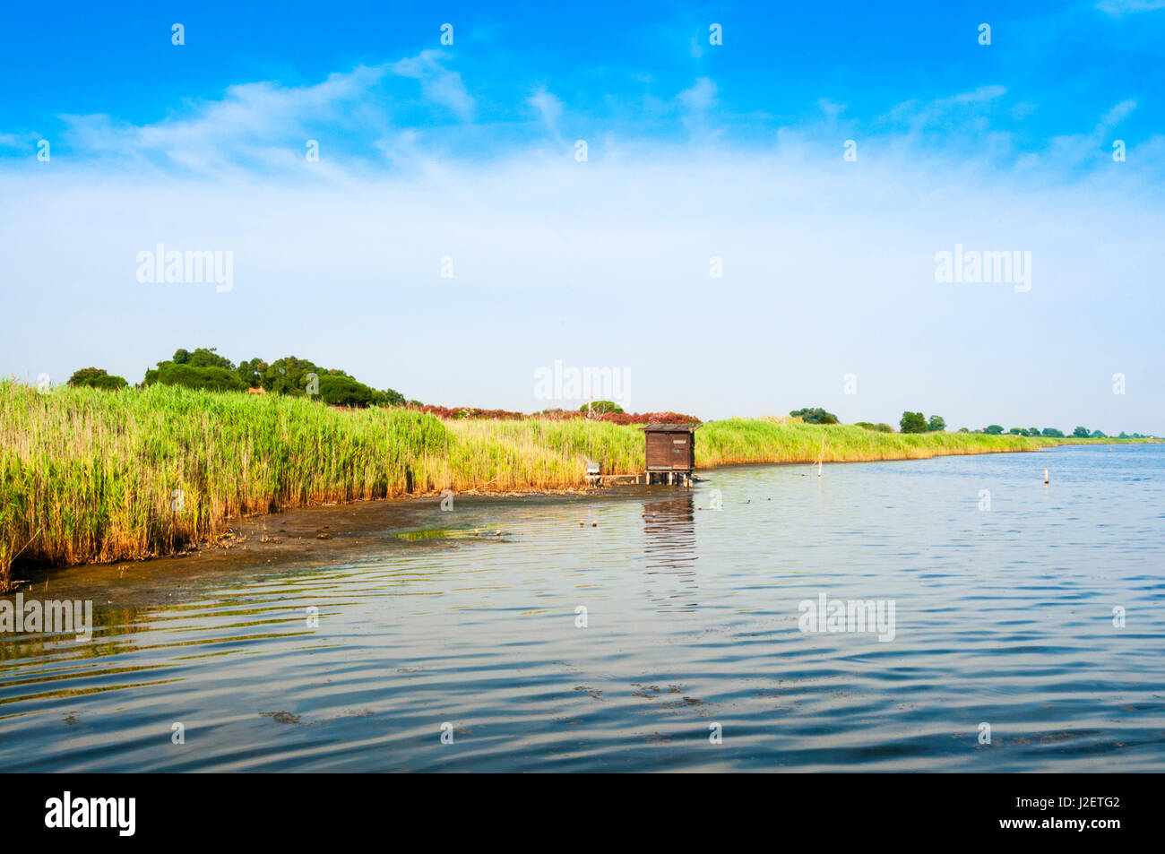 The WWF Oasis of Lake Burano, Capalbio, Tuscany, Grosseto Province ...