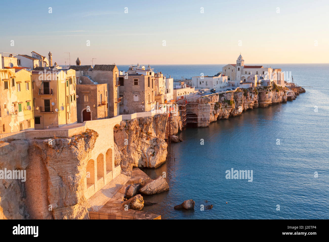 Vieste, Promontorio del Gargano, Puglia, Italy Stock Photo - Alamy
