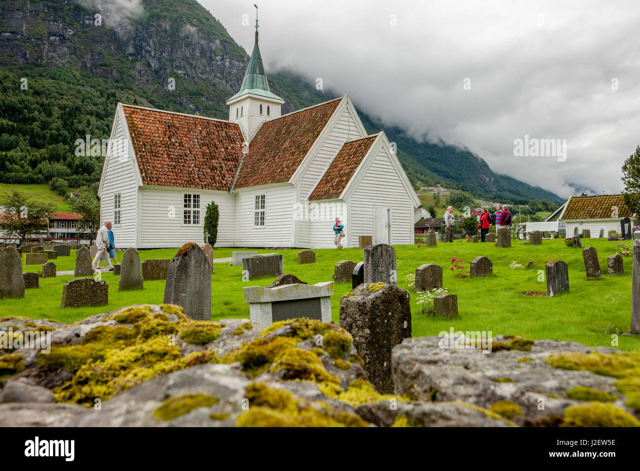 Old Olden Church. Olden, Norway Stock Photo - Alamy