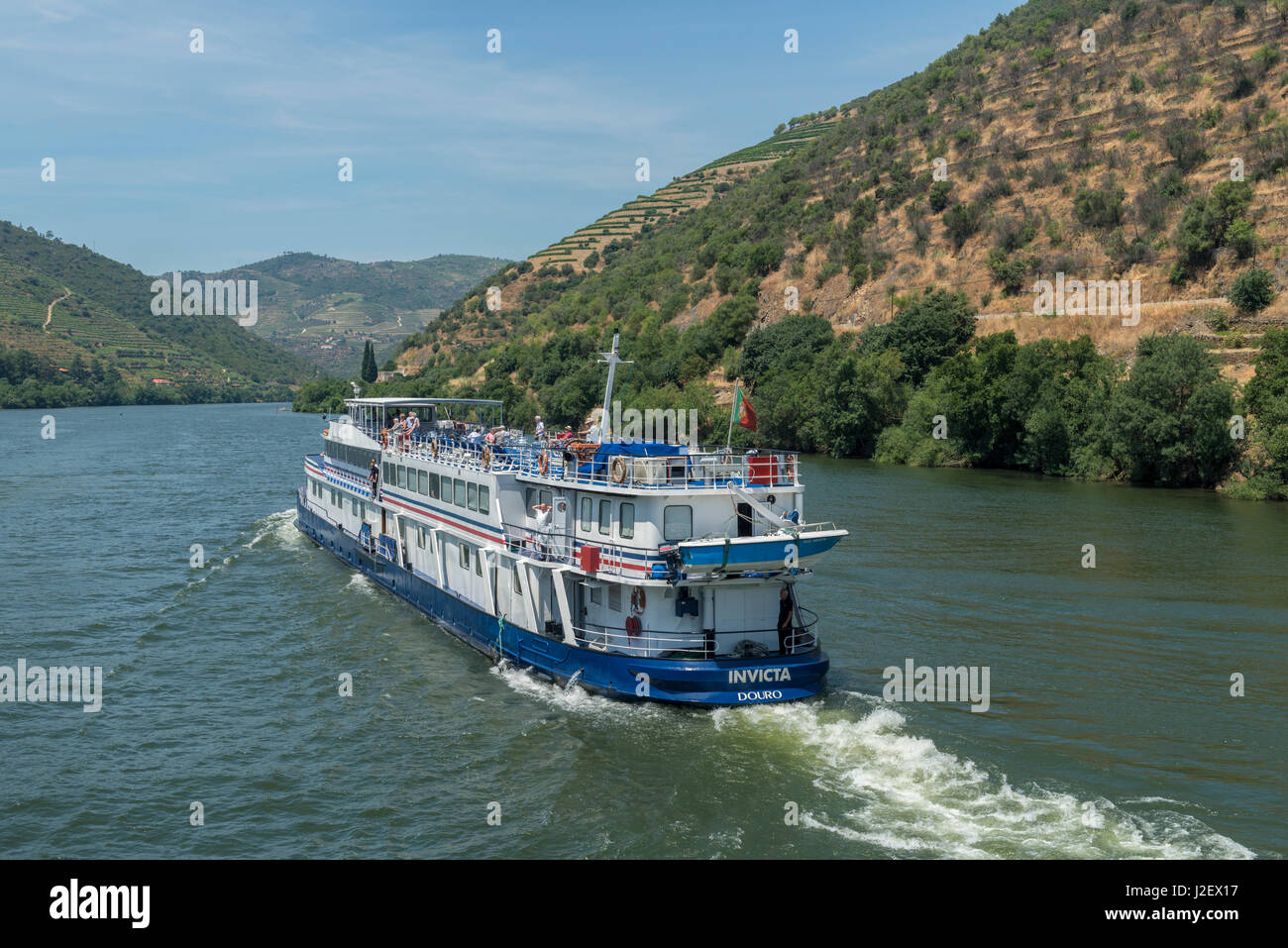 Portugal, Douro Princess riverboat on Douro River (Large format sizes ...