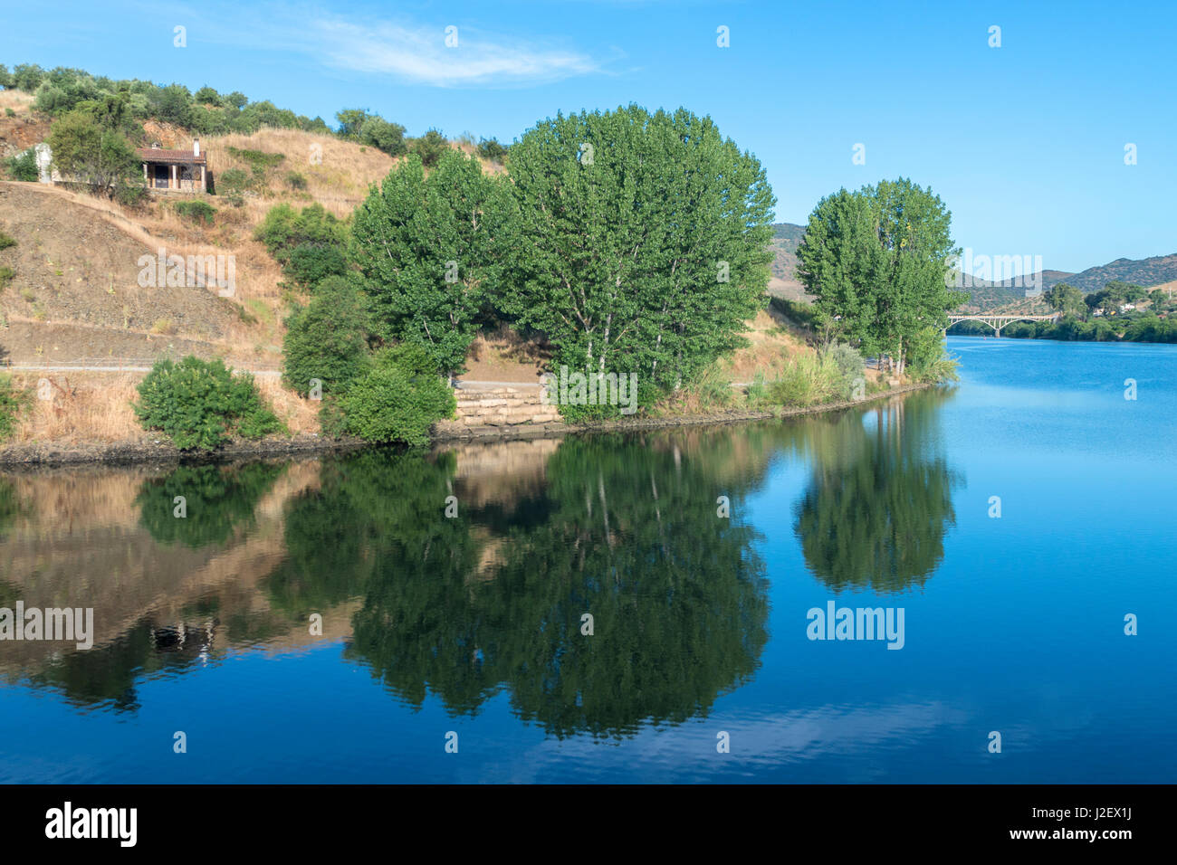 Portugal, Barca d'Alva, Guarda District, Douro River Stock Photo - Alamy
