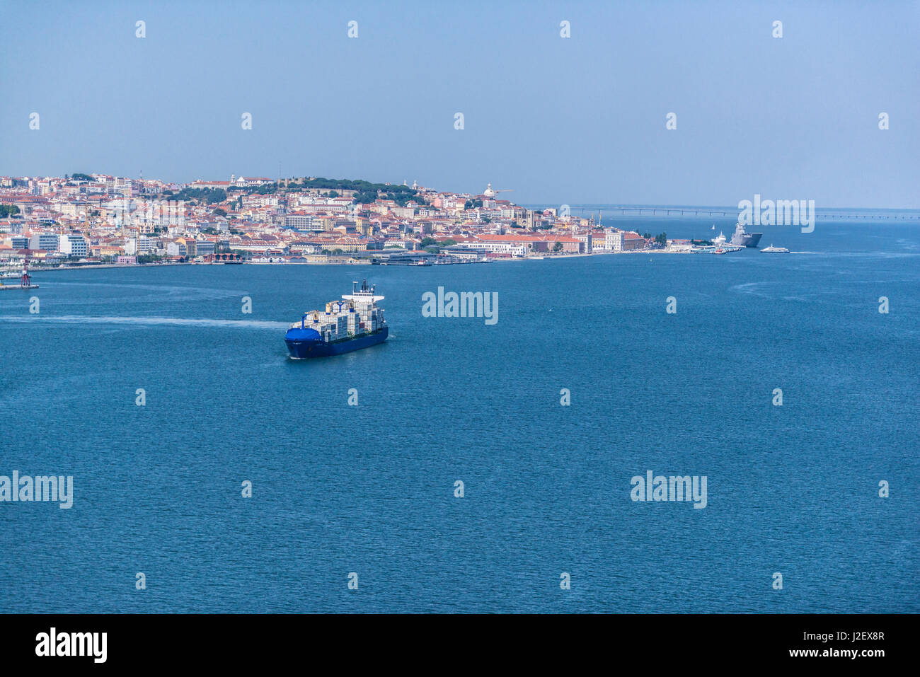 Lisbon, Portugal, Rio Tejo, River Tagus (Large format sizes available ...