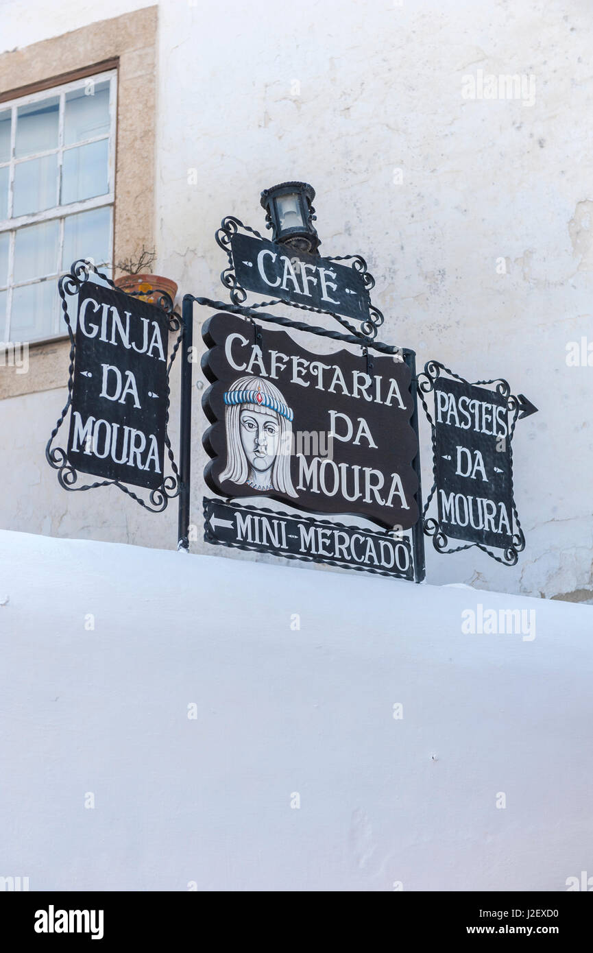 Wrought iron cafe sign hi-res stock photography and images - Alamy