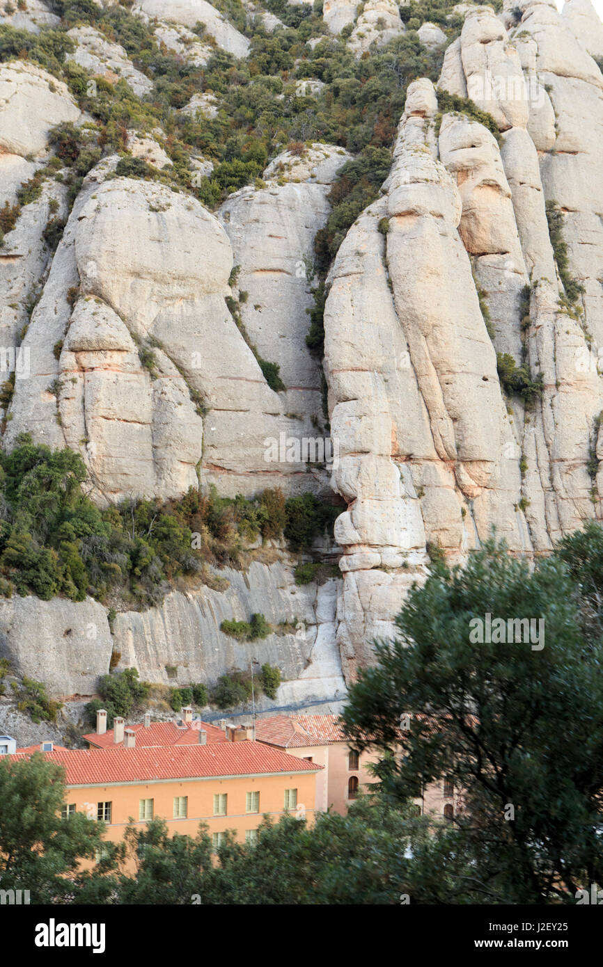 View from montserrat monastery hi-res stock photography and images - Alamy