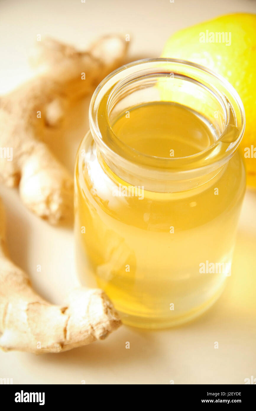 Ginger syrup hi-res stock photography and images - Alamy