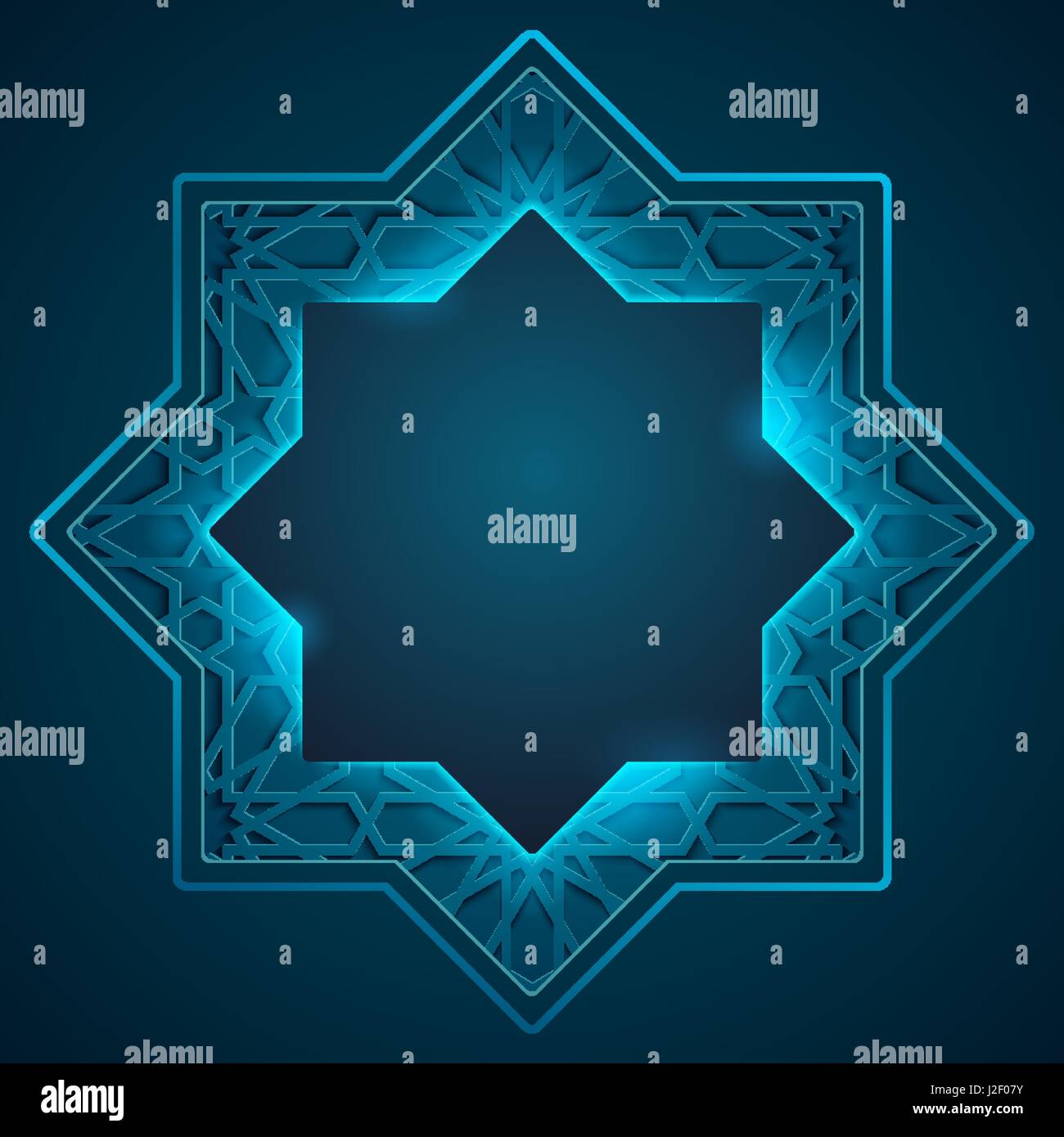 Arabic geometric pattern abstract banner background Stock Vector Image ...