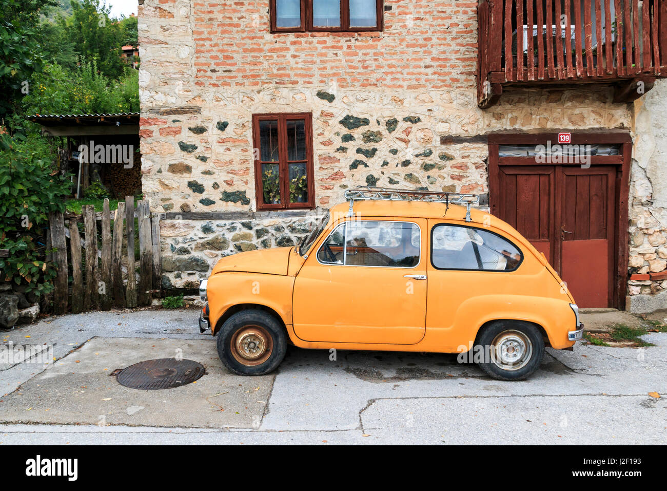 Village of Vevcani is in the Jablanica Mountains, near the town of ...