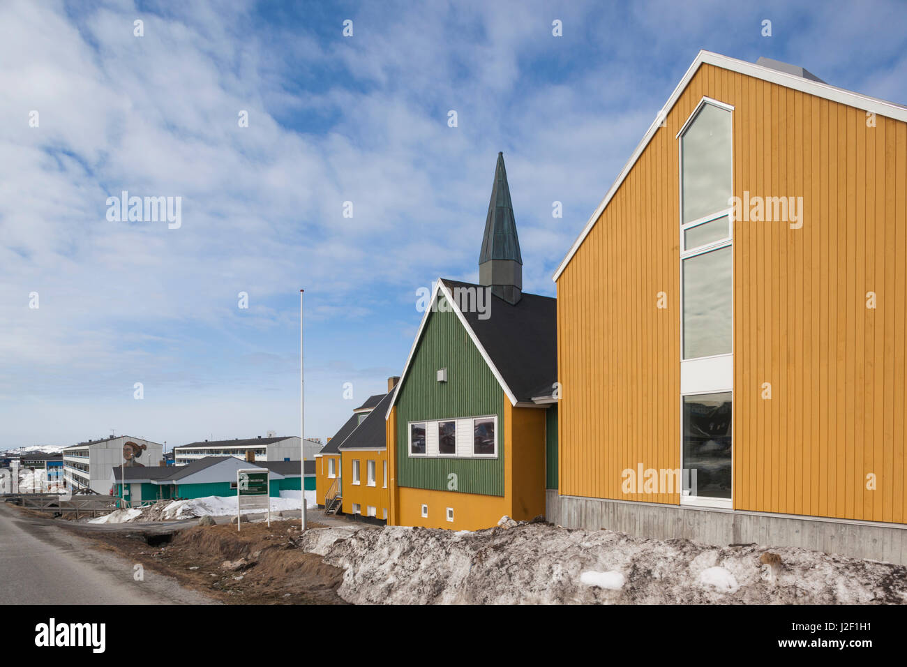 Greenland, Nuuk, Nuuk Art Museum Stock Photo - Alamy