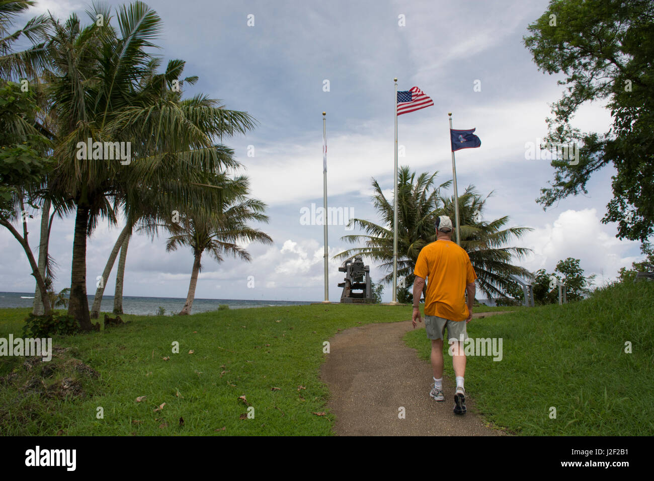 US Territory of Guam, Agat. War in the Pacific National Historic Park ...