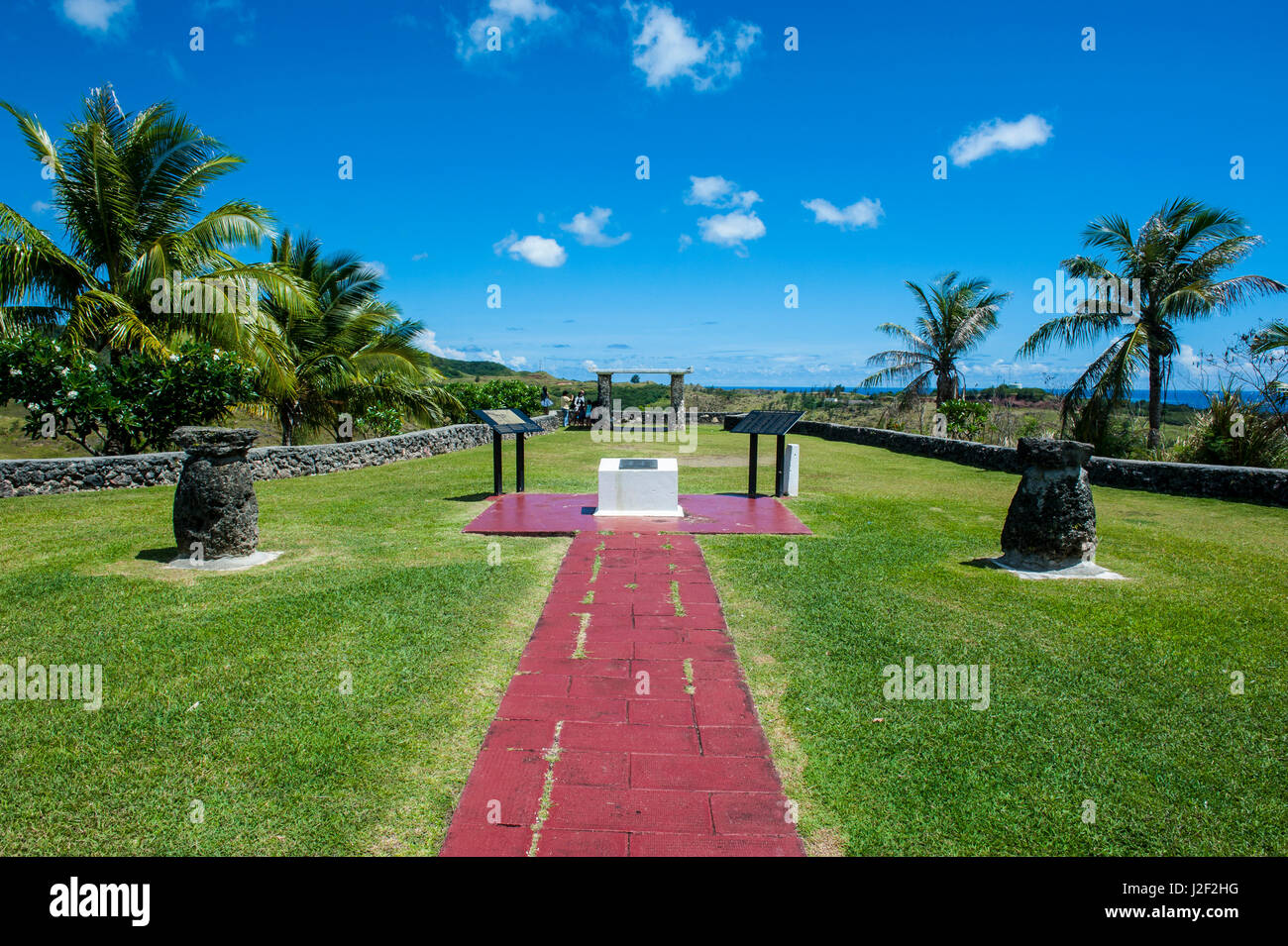 War Memorial, Guam, US Territory, Central Pacific Stock Photo - Alamy