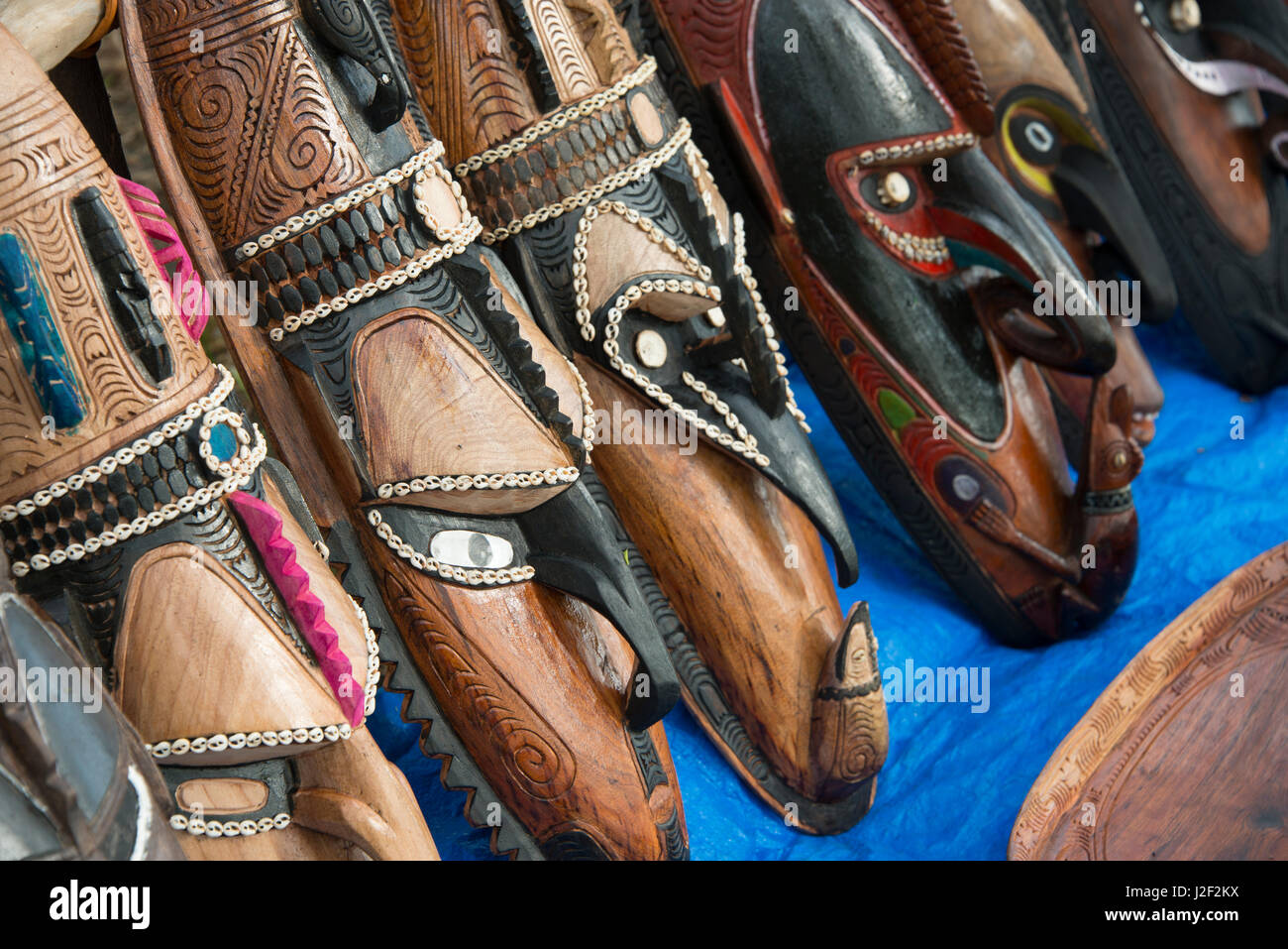 Melanesia, Papua New Guinea, Sepik River area, Murik Lakes, Karau ...