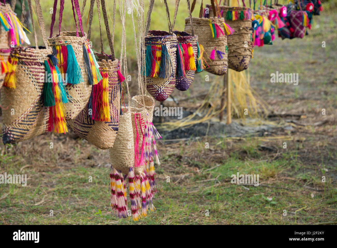 Melanesia, Papua New Guinea, Sepik River area, Murik Lakes, Karau ...
