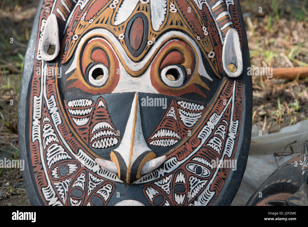Melanesia, Papua New Guinea, Sepik River area, Murik Lakes, Karau ...