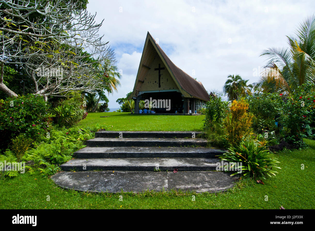 Stone church in kwato island hi-res stock photography and images - Alamy