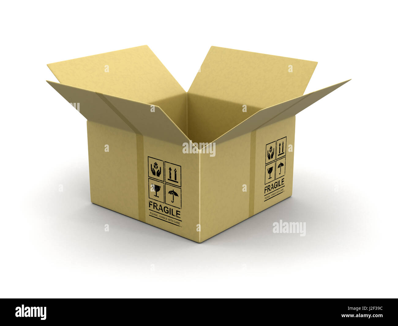 Packages. Image with clipping path Stock Photo - Alamy