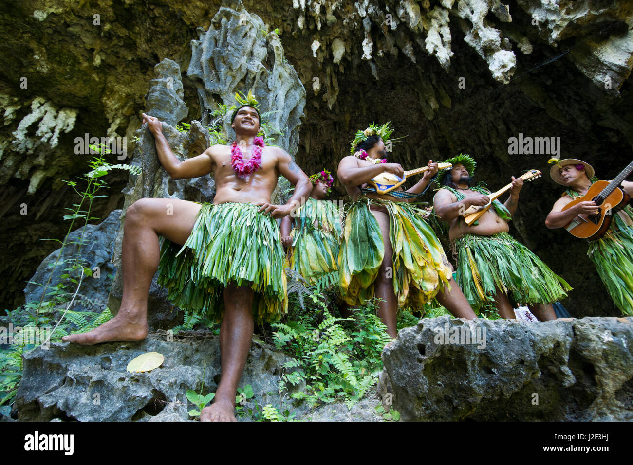 French Polynesia, Austral Islands (aka The Tuha'a Pae), Tupua'i Islands ...