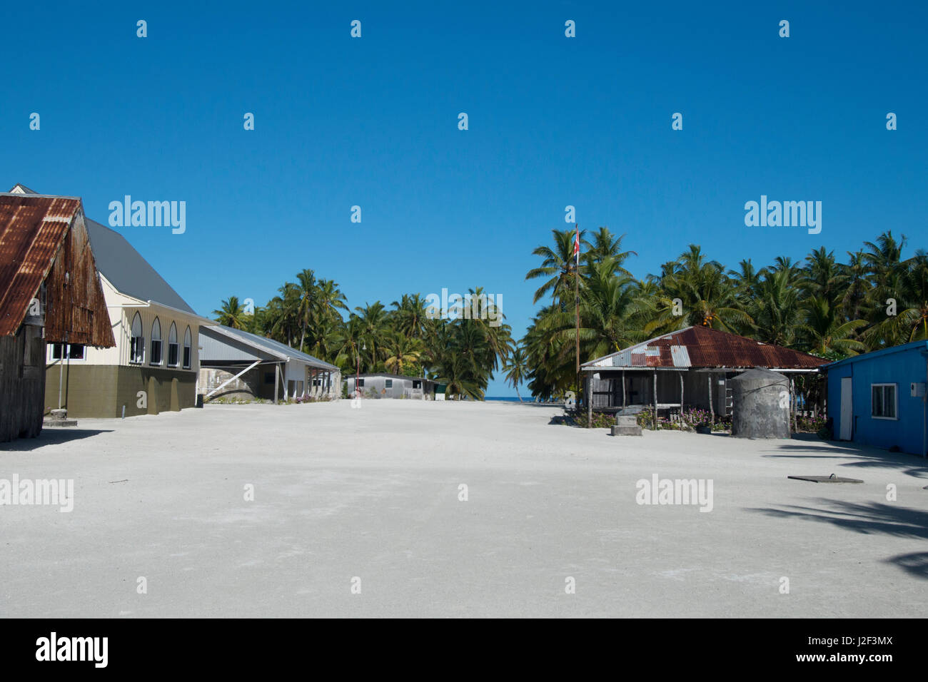 Cook Islands. Palmerston Island. Current population of 62 people, who ...