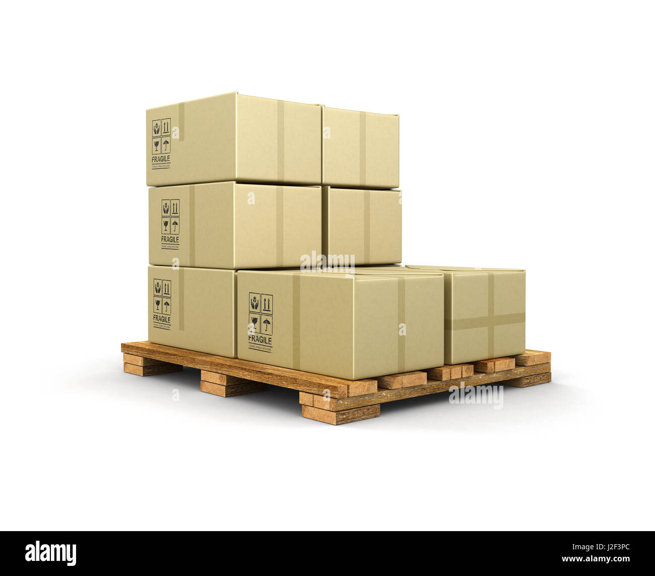 Packages. Image with clipping path Stock Photo - Alamy