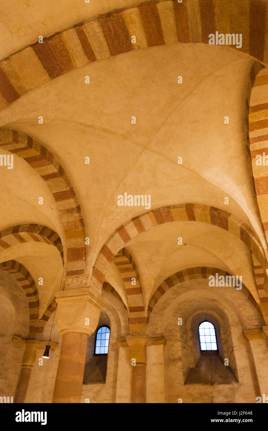 Germany, Rhineland-Pfalz, Speyer, Dom cathedral, crypt interior Stock ...