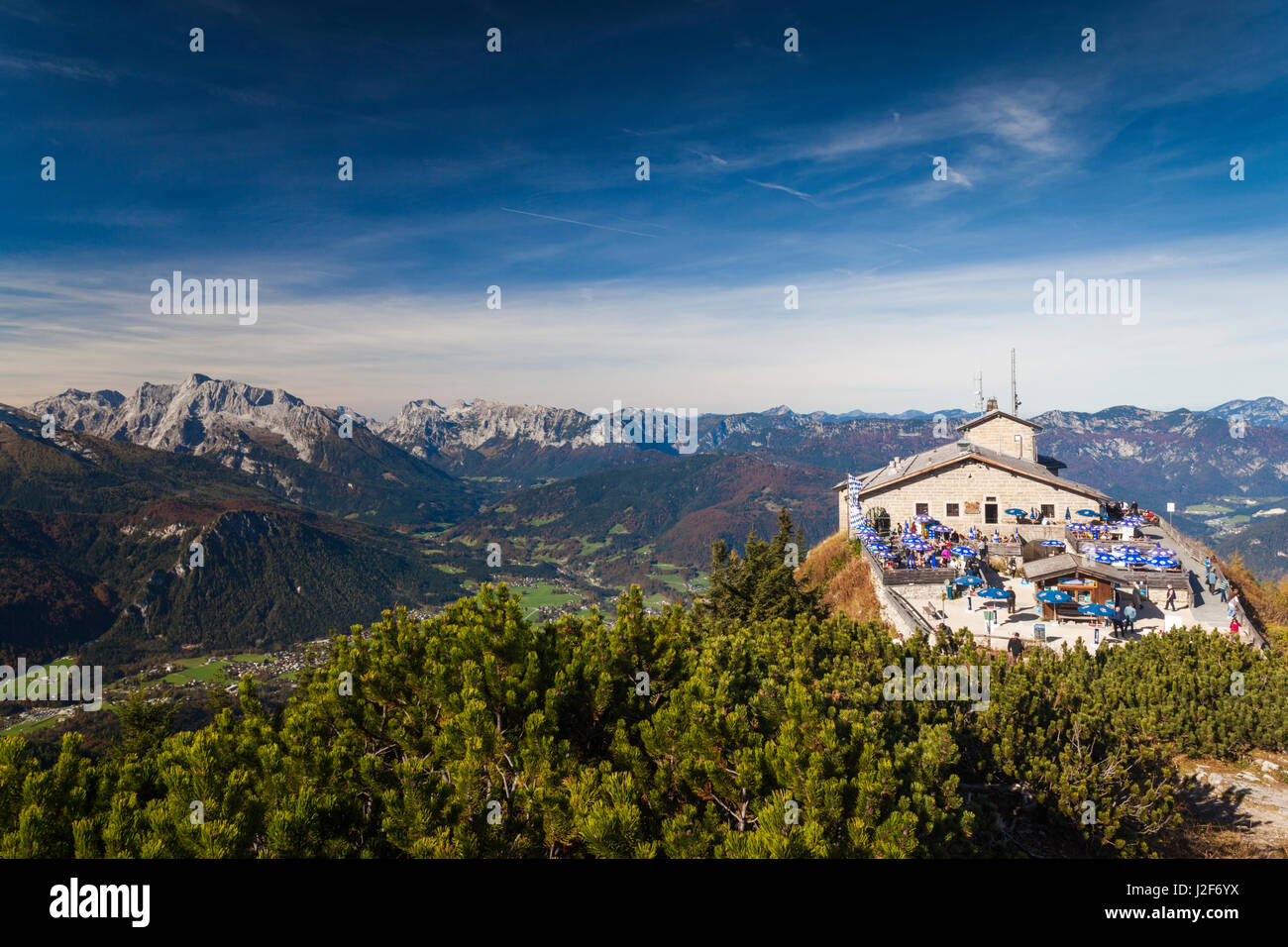 Germany, Bavaria, Obersalzberg, Kehlsteinhaus, Tea house built for ...