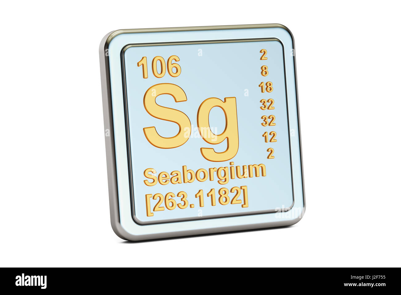 Seaborgium symbol hi-res stock photography and images - Alamy