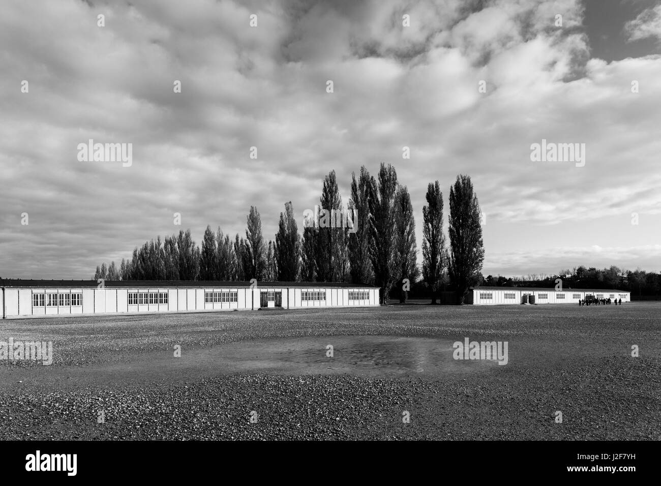 Germany, Bavaria, Munich-Dachau, WW2-era Nazi concentration camp ...