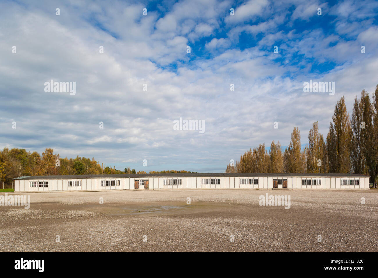 Germany, Bavaria, Munich-Dachau, WW2-era Nazi concentration camp ...