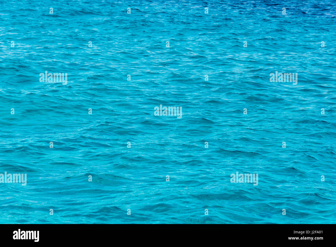 Italy, Sardinia, Mediterranean Sea blue/green Stock Photo - Alamy