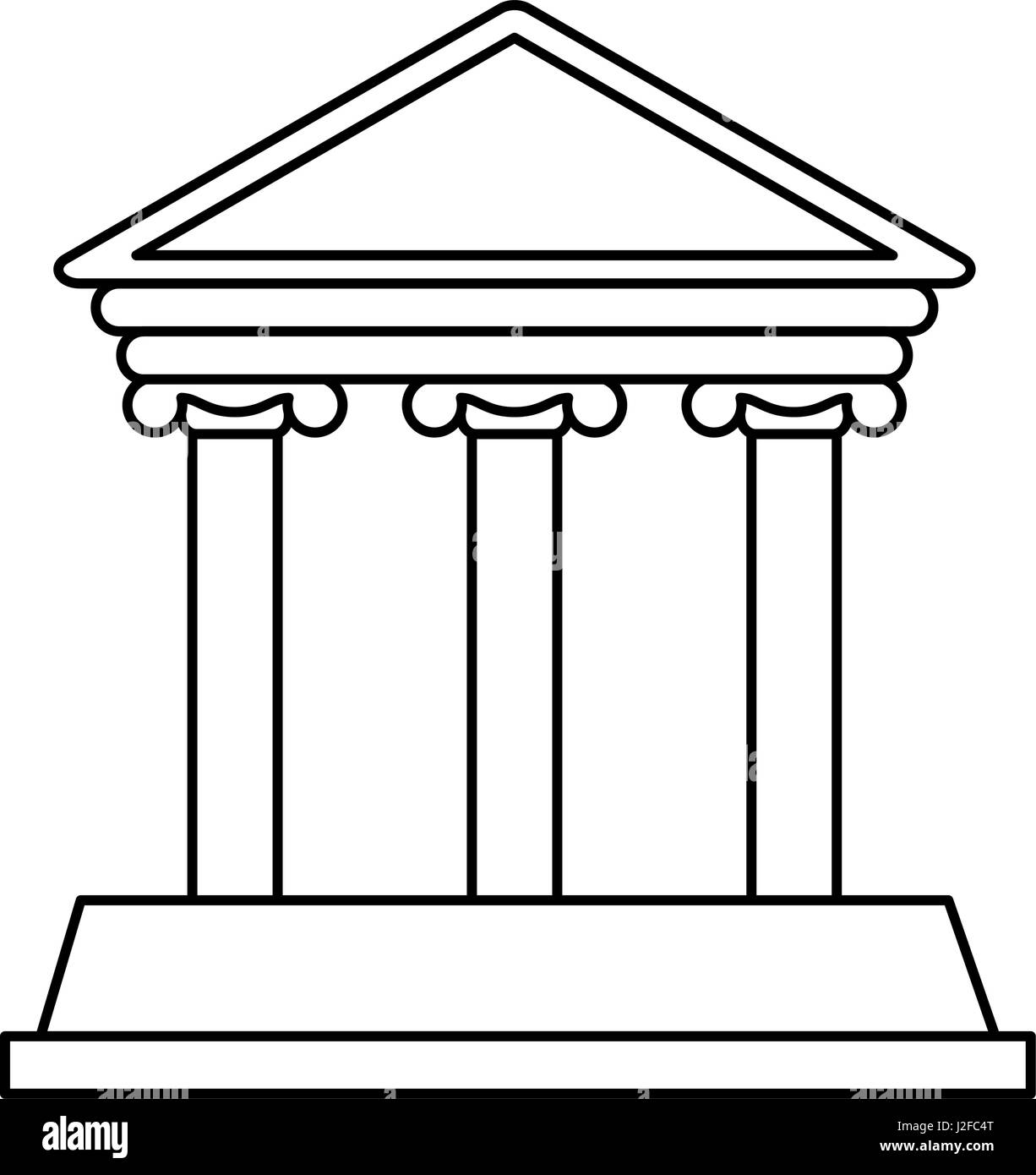 ancient greek building icon image Stock Vector Image & Art - Alamy