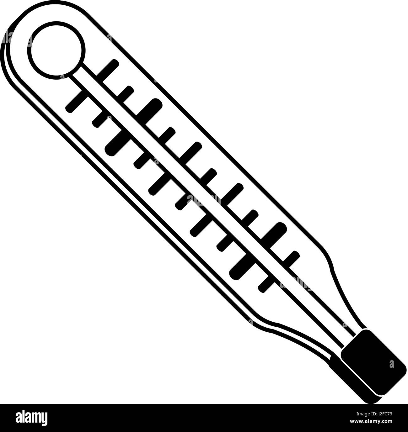 analog thermometer healthcare icon image Stock Vector Image & Art - Alamy