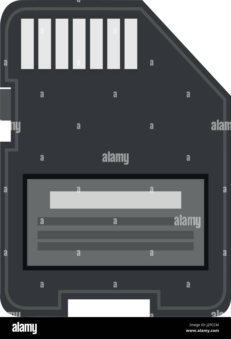Micro sd memory card close Stock Vector Images - Alamy