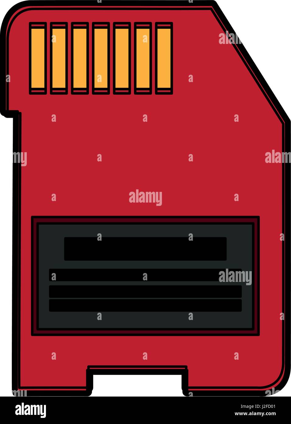sd memory card icon image Stock Vector Image & Art - Alamy