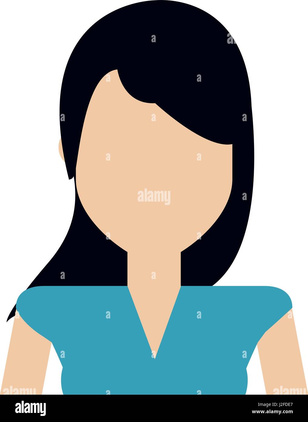faceless woman icon image Stock Vector Image & Art - Alamy