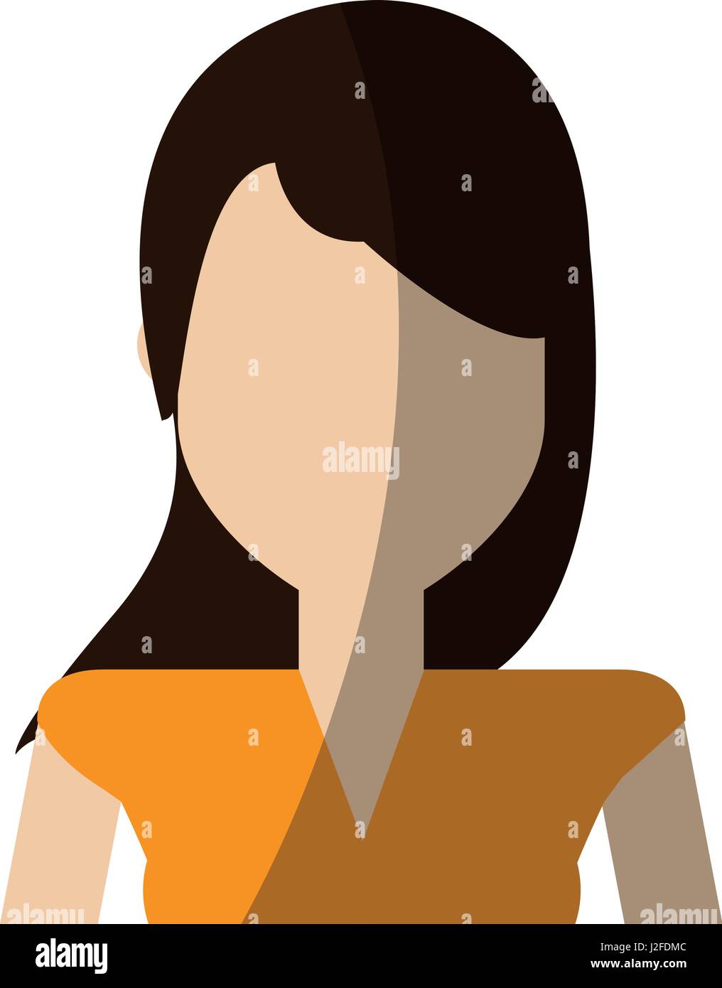 faceless woman icon image Stock Vector Image & Art - Alamy