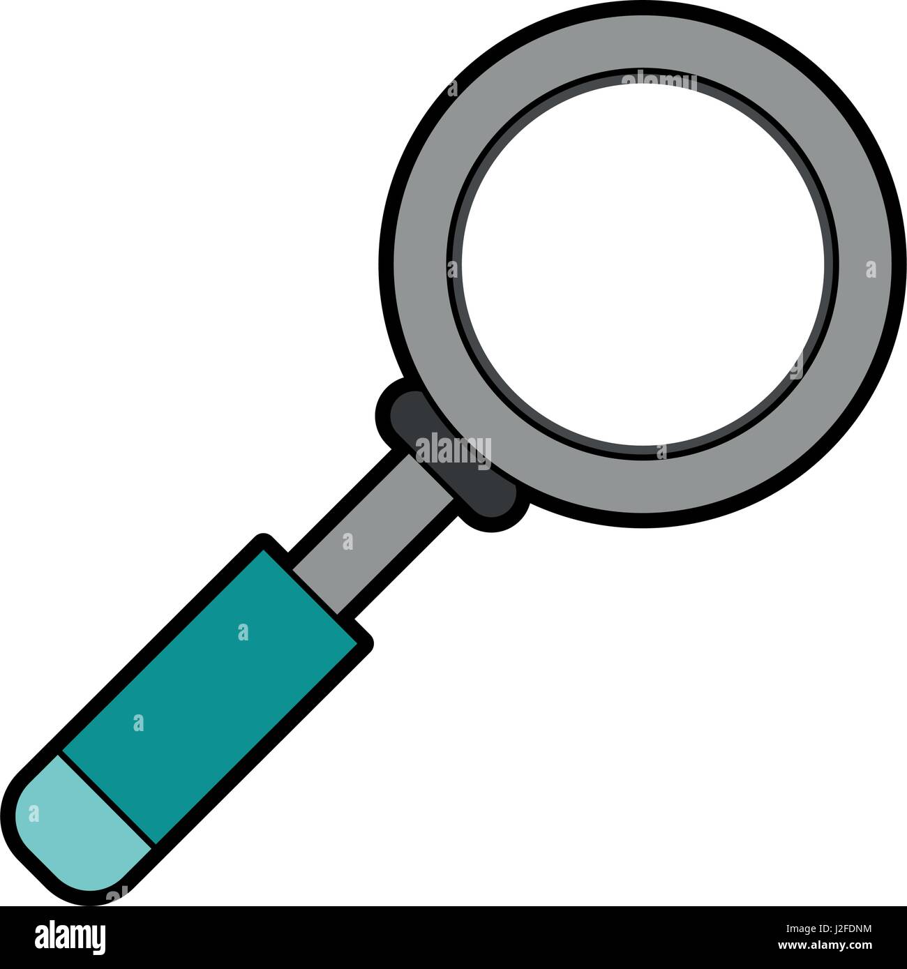 magnifying glass icon image Stock Vector Image & Art - Alamy