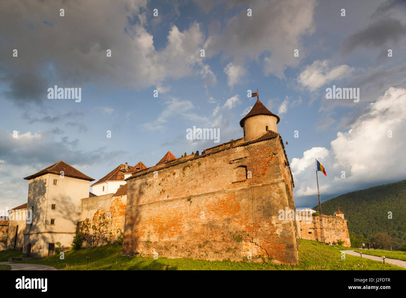 Romania, Transylvania, Brasov, Brasov Citadel, sunset Stock Photo - Alamy