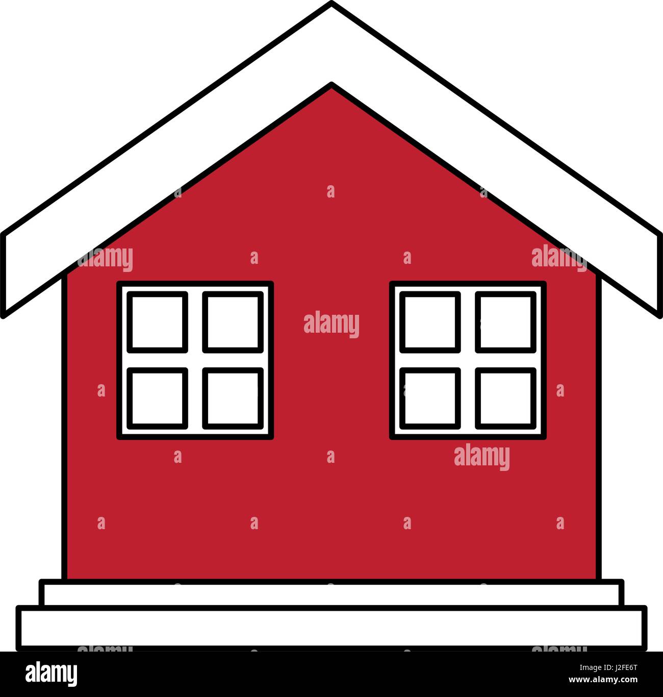 one story house icon image Stock Vector Image & Art - Alamy