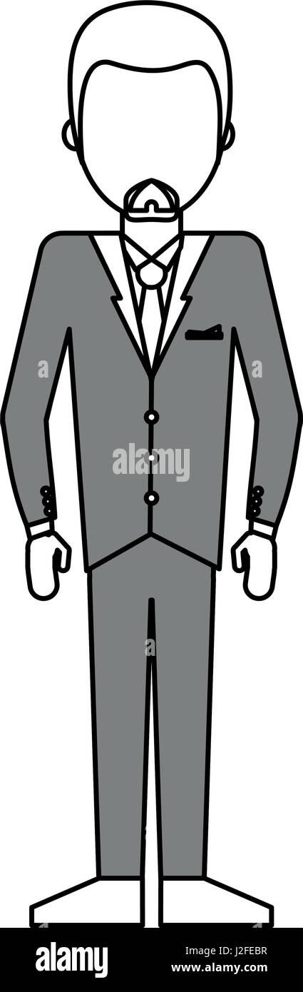 Avatar male man wearing suit hi-res stock photography and images - Alamy