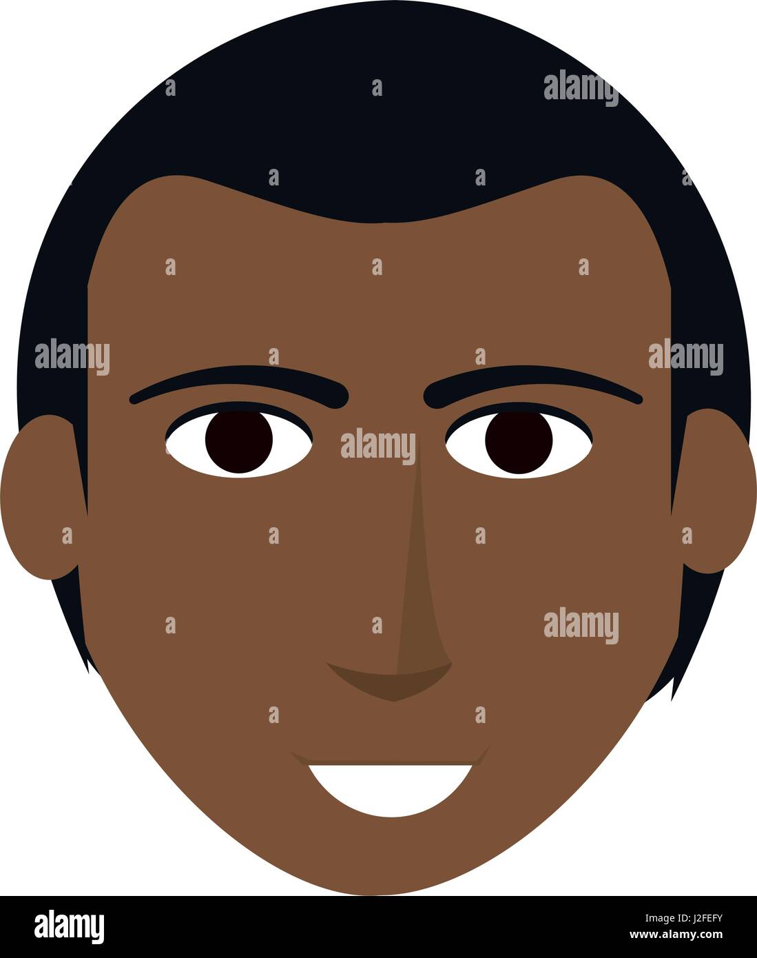Dark Skin Vector Vectors Stock Photos & Dark Skin Vector Vectors Stock ...