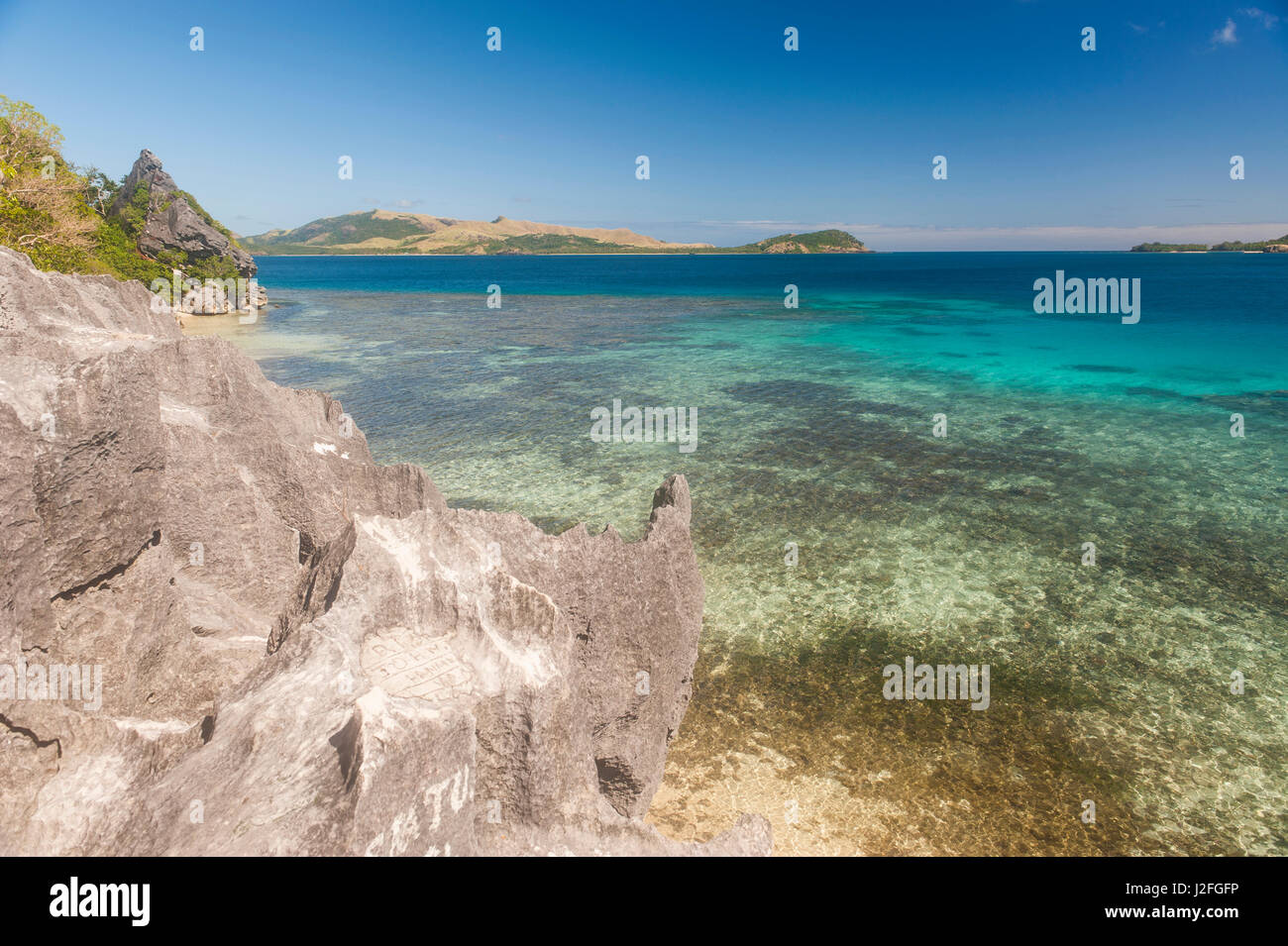 Sawa-I-Lau Caves, Yasawa, Fiji, South Pacific Stock Photo - Alamy