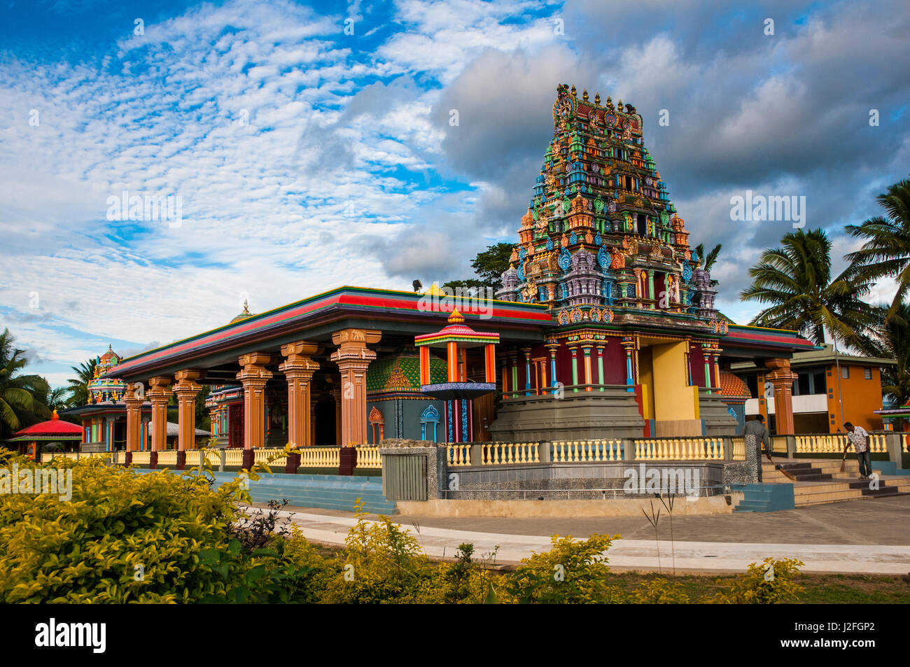 Sri Siva Subramaniya Hindu temple, Nadi, Viti leva, Fiji Stock Photo ...