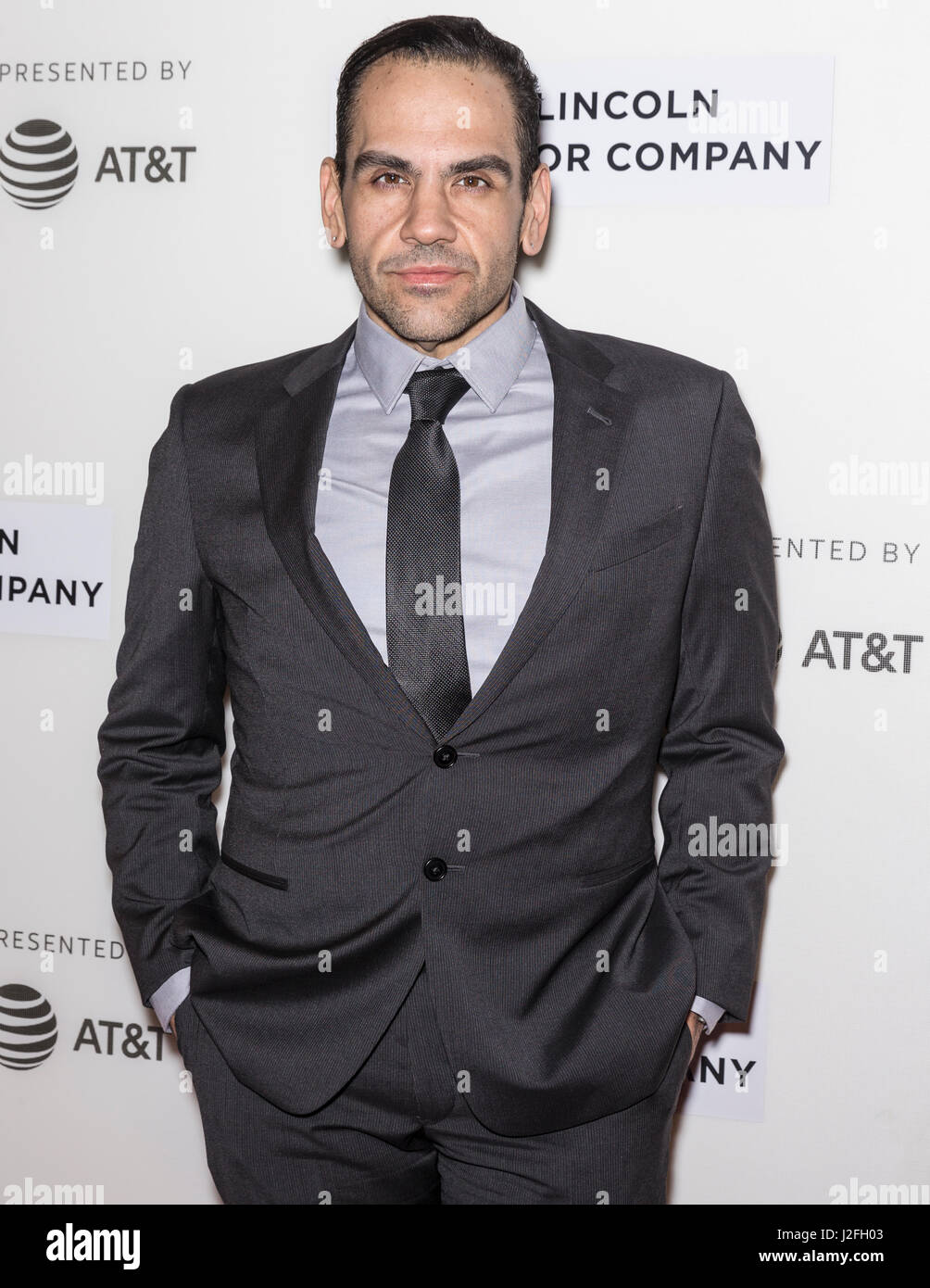 NEW YORK, NY - APRIL 24, 2017: Actor Dominic Colon attends 'The Dinner ...
