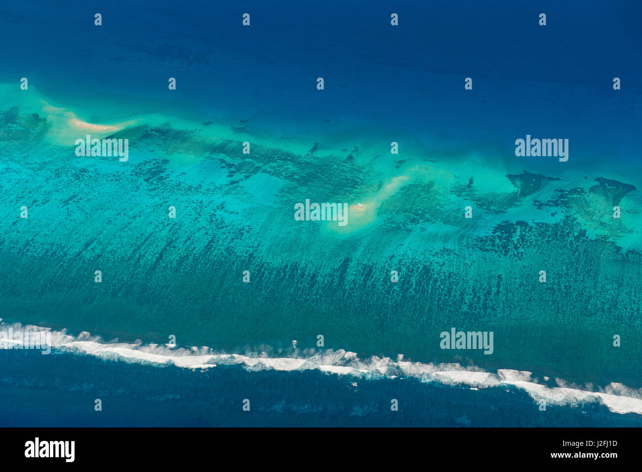 Aerial of Tonga, South Pacific Stock Photo - Alamy